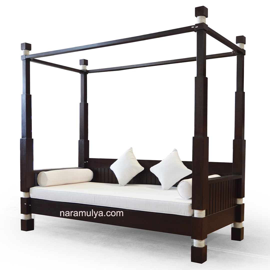 Get Teak Canopy Daybed - Nara Mulya Furniture Indonesia